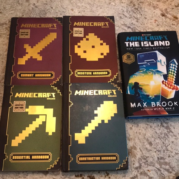 Minecraft | Other | Minecraft Essential Books And The Island | Poshmark